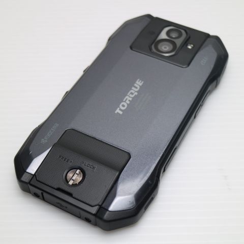 ムスビー｜安心保証 美品 KYV46 TORQUE G04 ブラック 本体 白ロム【TORQUE G04 au】￥12,200