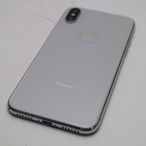 ムスビー｜安心保証 超美品 SIMフリー iPhoneX 256GB シルバー 本体 白ロム【iPhone X SIMフリー（国内版）】￥24,700