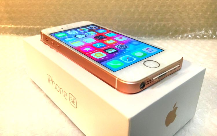 ムスビー｜新品同様 電池100％ iPhoneSE 32GB Rose Gold SIMフリー 付属品完備【iPhone SE SIMフリー（国内版）】￥19,800