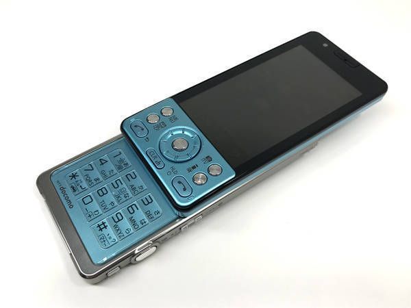 ムスビー｜docomo P-03C ブルー 送料無料 ドコモ ガラケー スライド【P-03C NTTドコモ】￥20,350