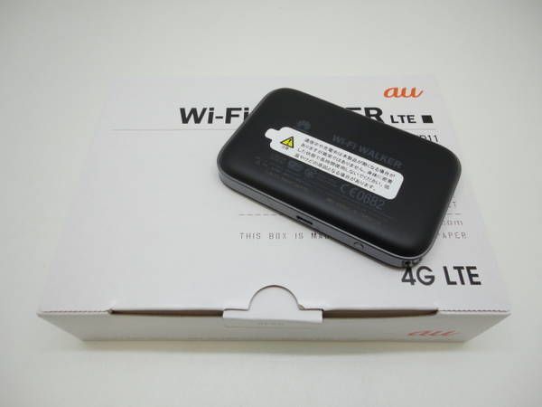 ムスビー｜新品未使用 Wi-Fi WALKER LTE HWD11 アトラクティブブラック 送料無料 au【 au】￥11,350