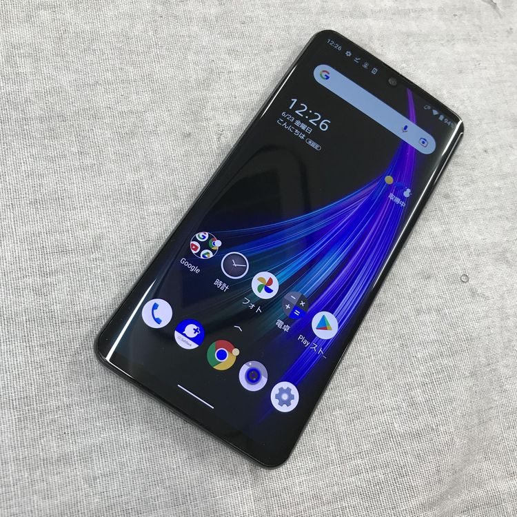 ムスビー｜SoftBank SHARP AQUOS zero2 906SH アストロブラック【AQUOS zero2 SoftBank】￥10,480