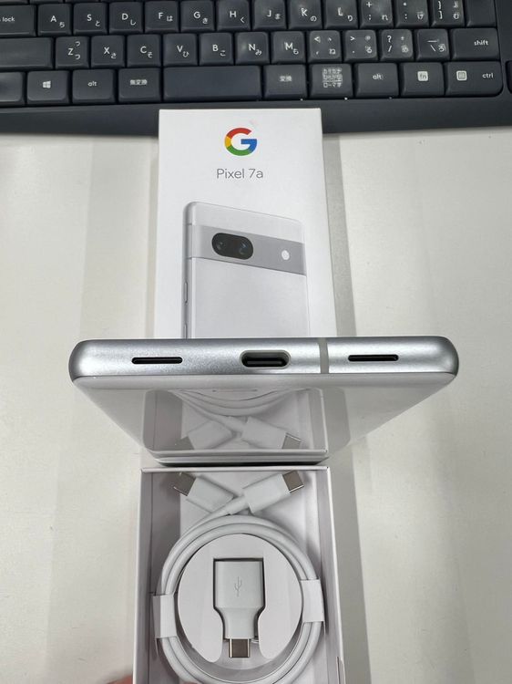 ムスビー｜美品 SIMフリー Google Pixel 7a Snow 128GB 訳あり【Google Pixel 7a SIMフリー（国内版）】￥44,000