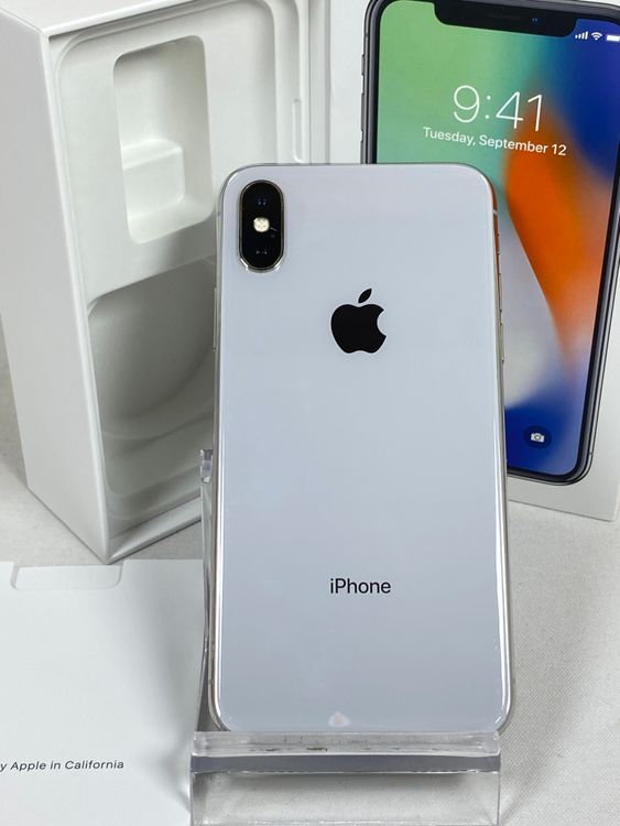 ムスビー｜ ハピネスネット SIMフリー iPhoneX 64GB シルバー 送料無料【iPhone X SIMフリー（国内版）】￥19,594