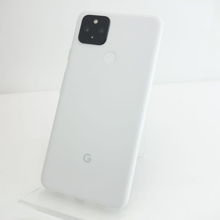 ムスビー｜【SIMフリー】Google Pixel 4a（5G）クリアリーホワイト 利用制限〇【Google Pixel 4a (5G ...