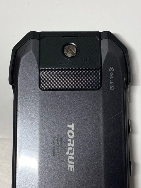 ムスビー｜TORQUE G04 KYV46 ブラック au SIMロック解除済み 付属品あり MS7【TORQUE G04 au】￥9,380