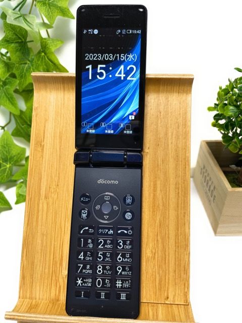 ムスビー｜SIMフリー★ SH-02L AQUOS ケータイ ブラック 中古 動作OK MS5【AQUOS ケータイ SH-02L NTTドコモ】￥3,500