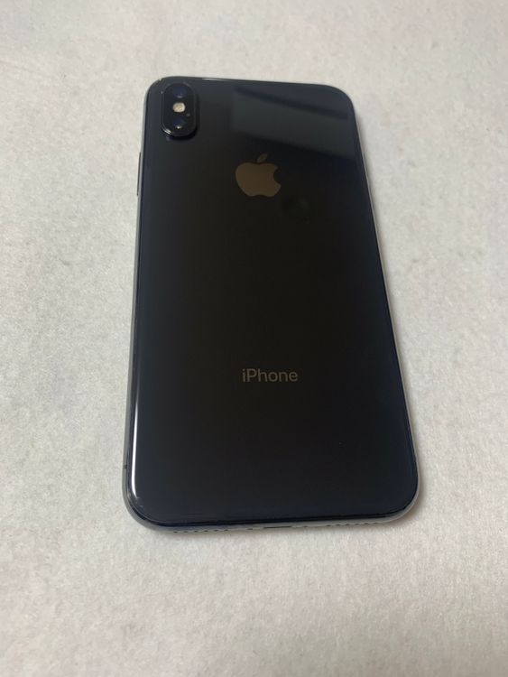 ムスビー｜超美品 国内版 SIMフリー iPhoneX 256GB ブラック色【iPhone X SIMフリー（国内版）】￥35,200