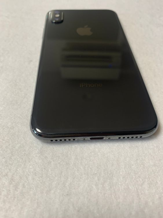 ムスビー｜超美品 国内版 SIMフリー iPhoneX 256GB ブラック色【iPhone X SIMフリー（国内版）】￥32,200